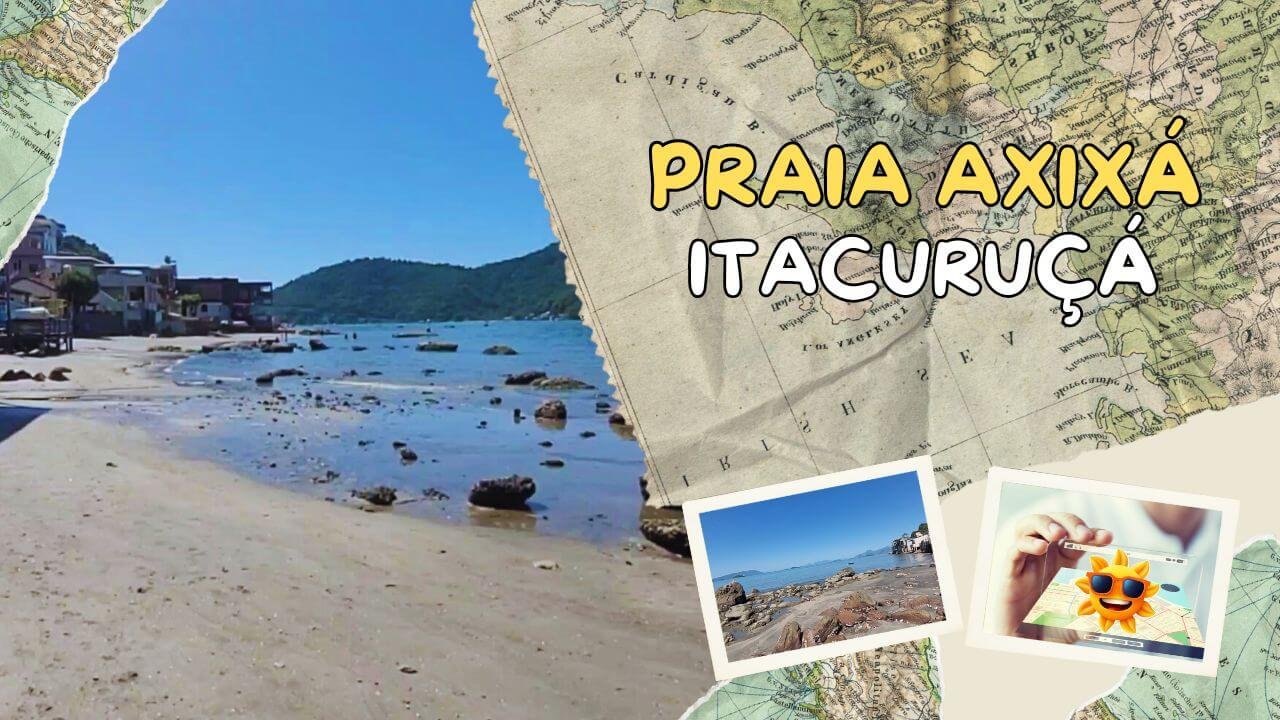 Praia de Axixá Itacuruçá: Mangaratiba Costa Verde do Rj